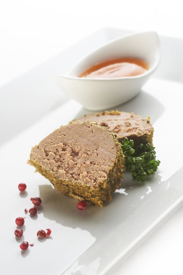 Chicken paste stock image. Image of pate, plate, dish - 26833029