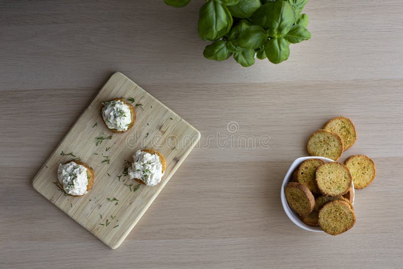 Chicken Paste on Baked Bread Stock Image - Image of close, mayonnaise ...