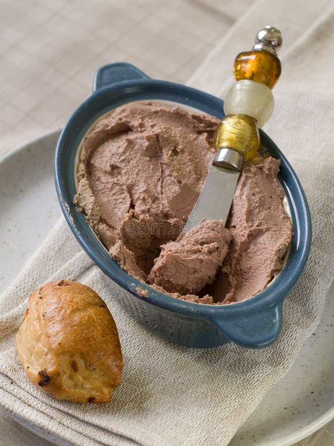 Chicken pate stock image. Image of delicious, plate, liver - 34169927