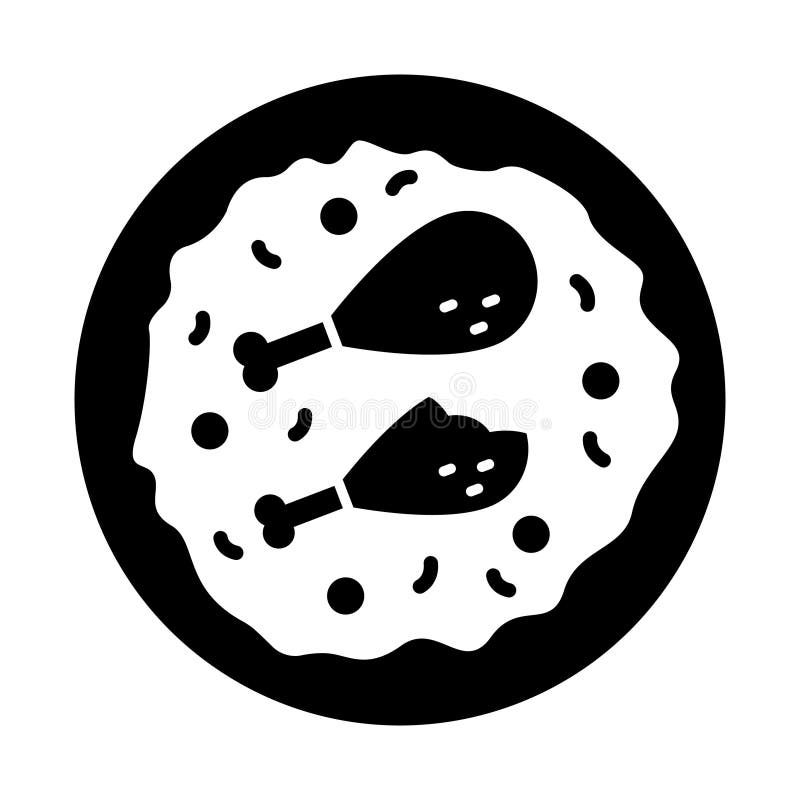 Chicken Piece Isolated Vector Icon that Can Be Easily Modified or ...