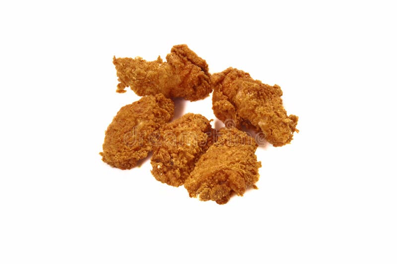 Chicken pieces stock image. Image of animal, grill, fried - 8513255