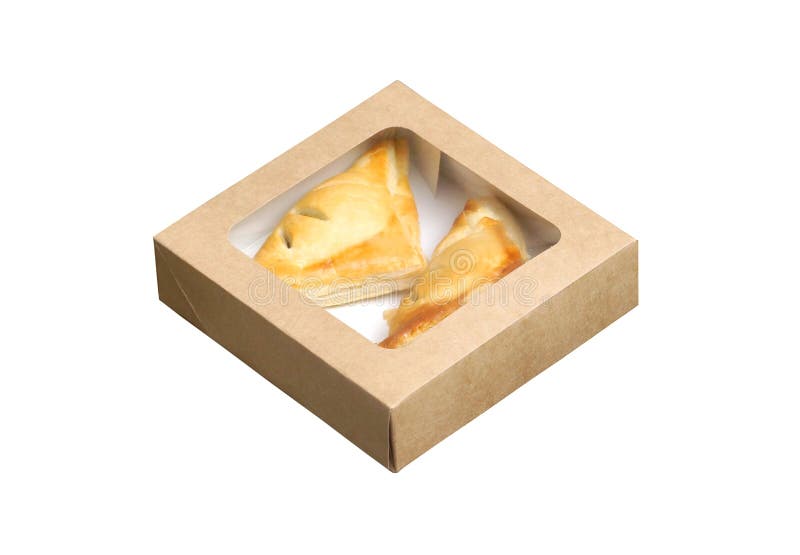 Chicken pies stock photo. Image of studio, container - 74992658