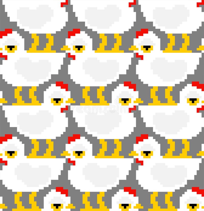 Chicken Pixel Stock Illustrations – 1,253 Chicken Pixel Stock ...