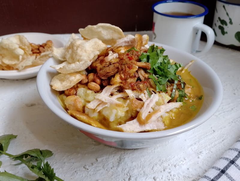 Chicken Porridge on the Dining Table? Stock Photo - Image of porridge ...