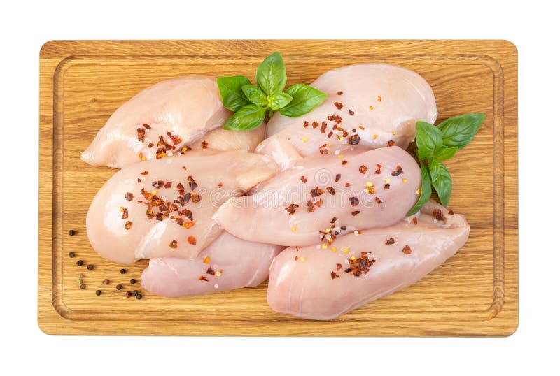 Chicken poultry fillets stock photo. Image of cooking - 302277656