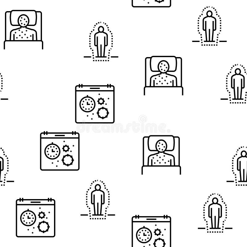 Chicken Pox Disease Vector Seamless Pattern Stock Vector - Illustration ...