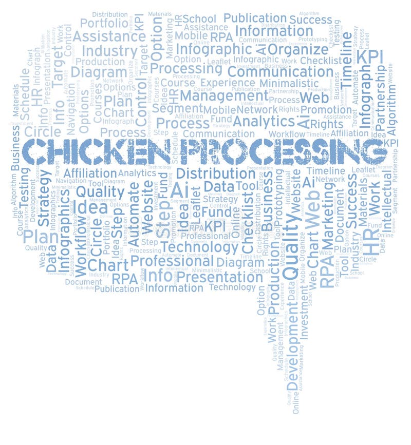 Chicken Processing Stock Illustrations – 1,365 Chicken Processing Stock ...