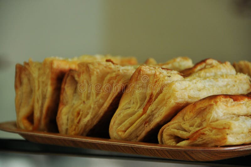 Chicken Pups Freshly Made Snack for Coffee Stock Image - Image of ...