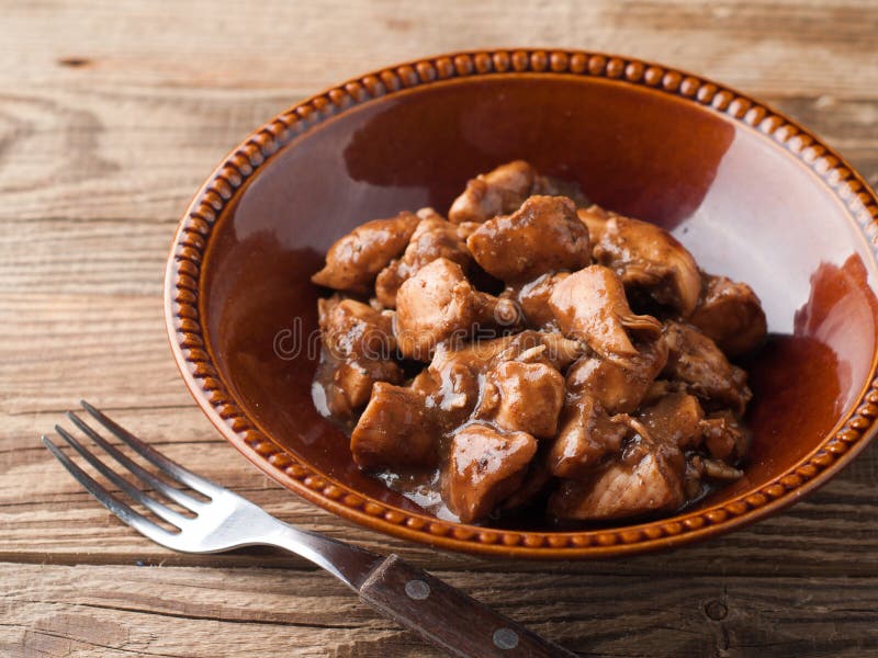 Chicken ragout stock image. Image of dish, stew, onion - 42354873