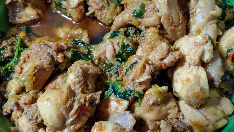 Chicken Rica-rica Dish Typical of North Sulawesi Stock Image - Image of ...