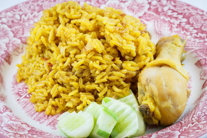 Chicken Rice Curry stock image. Image of meal, gourmet - 40547789