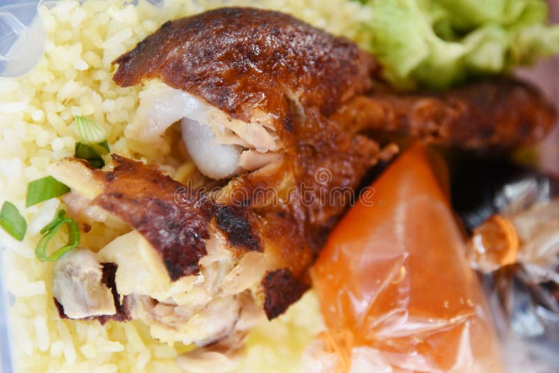 Chicken Rice stock image. Image of cook, cucumber, chicken - 138189969