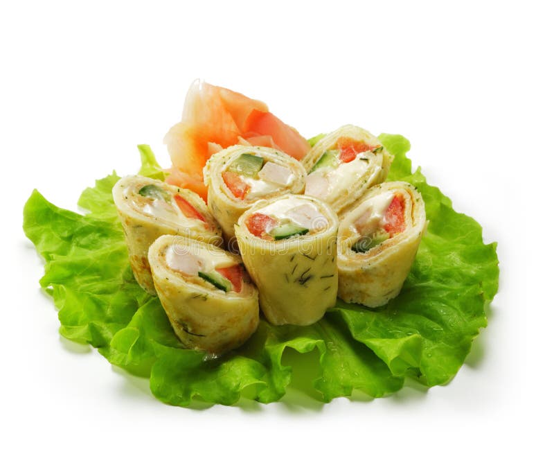 Chicken Roll stock image. Image of lunch, leaf, cheese - 11754047