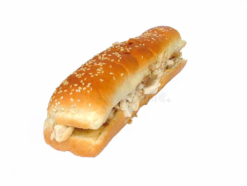 Chicken roll stock photo. Image of bread, buns, takeout - 245054