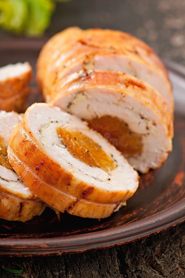 Chicken roll stock photo. Image of breast, cuisine, chicken - 38246688