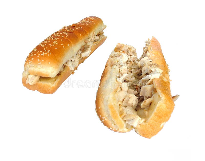 Chicken roll stock photo. Image of bread, buns, takeout - 245054