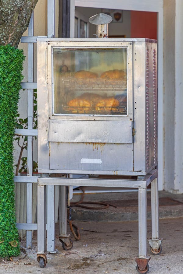 Commercial Chicken Rotisserie Gas Operated Stock Photos - Free ...