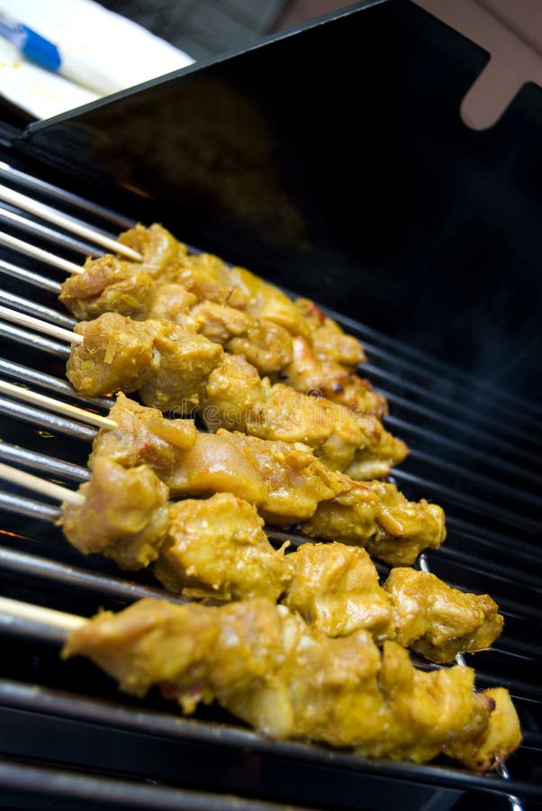 Chicken Satay BBQ Picture. Image: 6630263
