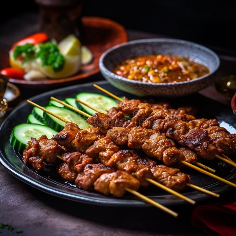 Chicken Sate Stock Illustrations – 387 Chicken Sate Stock Illustrations ...