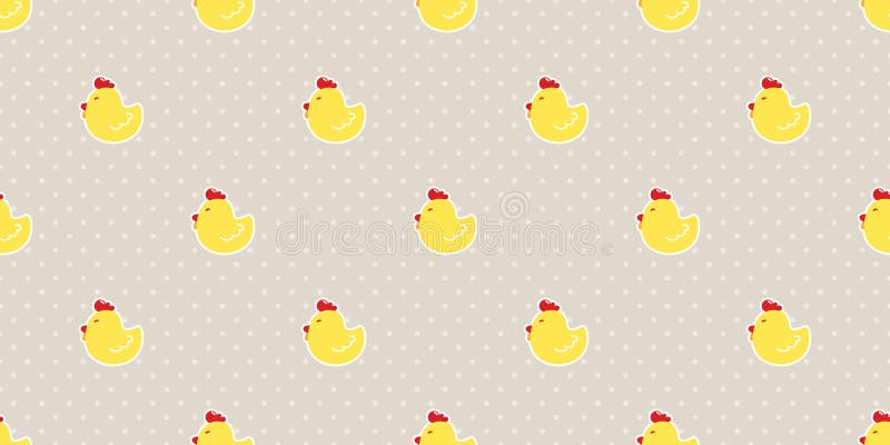 Chicken Seamless Easter Egg Vector Pattern Isolated Wallpaper Tile ...