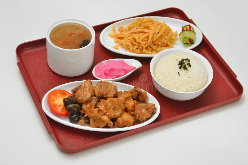 Chicken set menu stock photo. Image of fresh, braise - 57937282