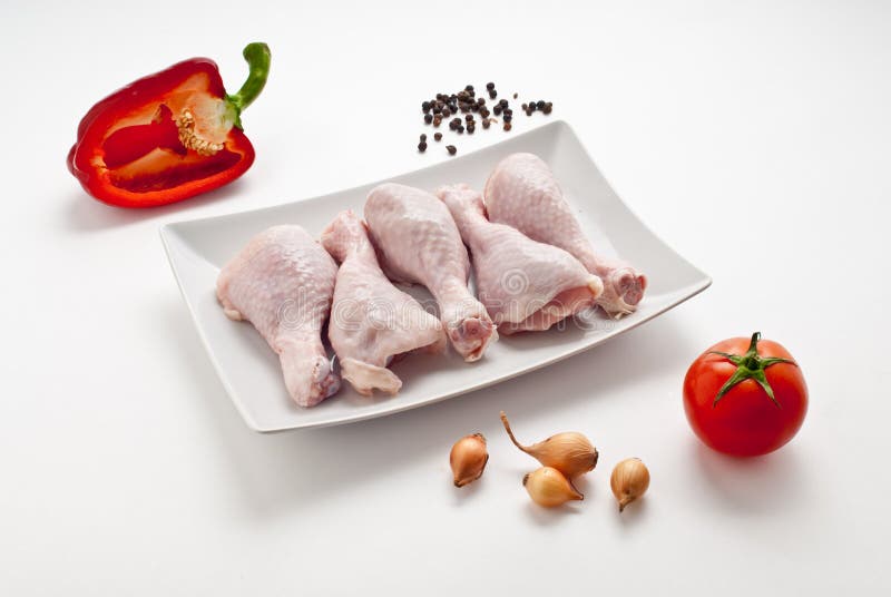 Chicken shin stock photo. Image of legs, meat, chicken - 48298120