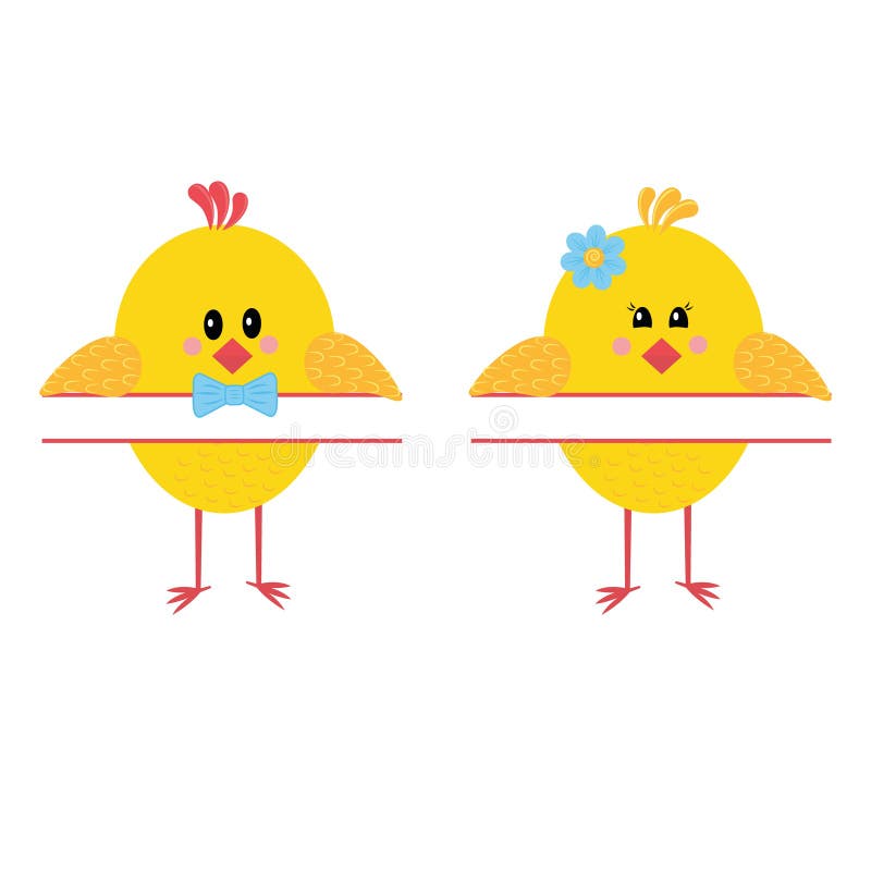 Chicken with Space for Text, Color Vector Isolated Illustration Stock ...