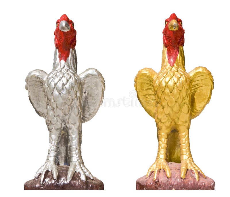 Chicken and golden eggs stock photo. Image of chicken - 23510998