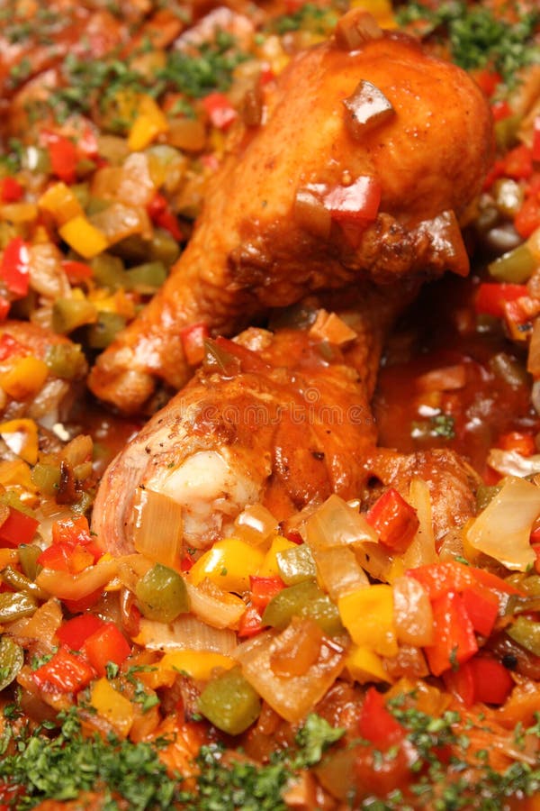 Chicken Stew stock photo. Image of legs, closeup, vegetables - 41267050