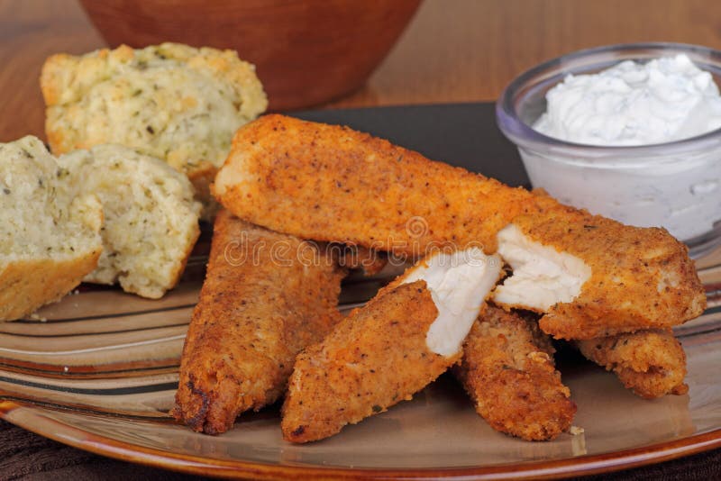 Chicken Strip Meal stock photo. Image of food, dinner - 23870786
