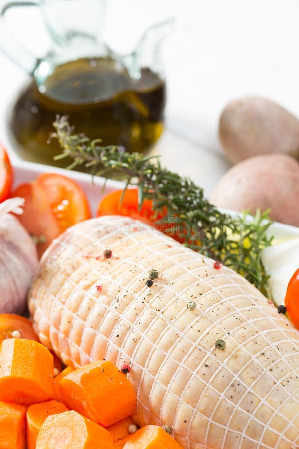 Chicken stuffed baked stock image. Image of potato, pepper - 50248987
