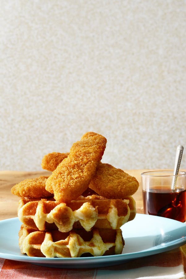 Maple Waffle Chicken Sandwich Stock Photos - Free & Royalty-Free Stock ...