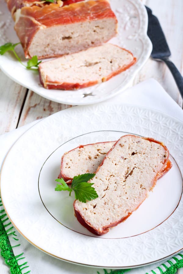Chicken terrine stock photo. Image of dinner, poultry - 45491772