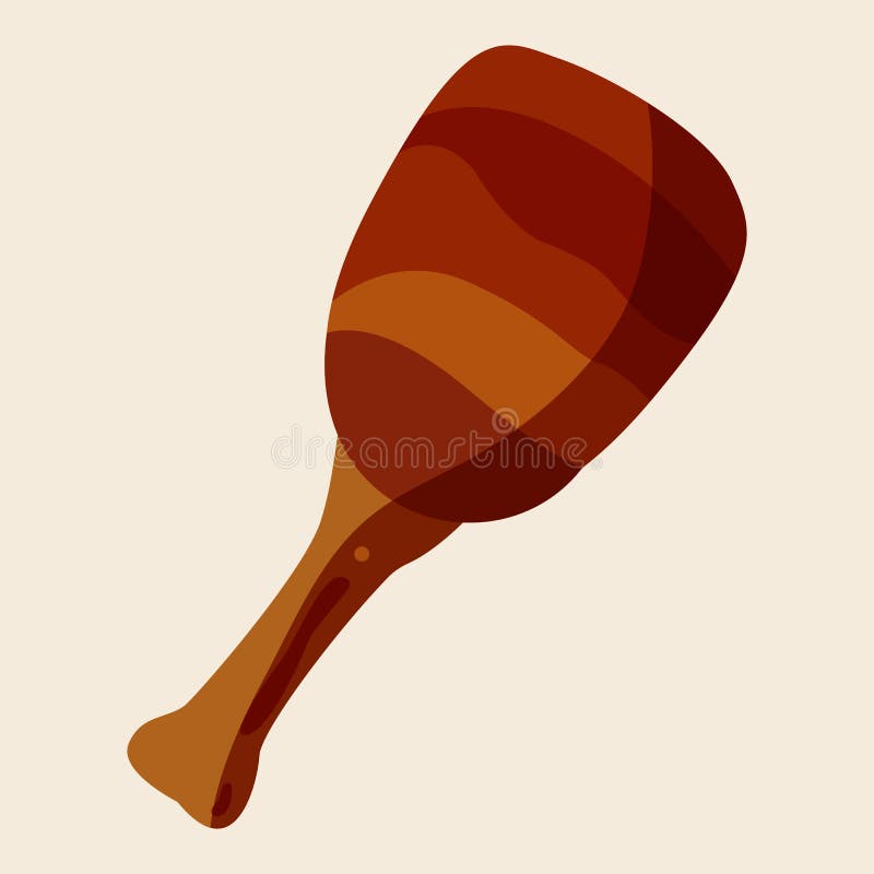 Illustration Chicken Leg Piece Stock Illustrations – 1,710 Illustration ...