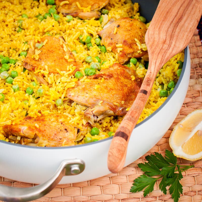 Rice Biryani And Lamb - A Traditional Arab Dish Mandi, Haneeth,madfoon ...