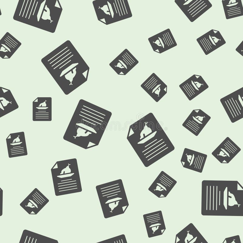 Chicken or Turkey Recipe Paper Solid Seamless Pattern, Culinary Cooking ...