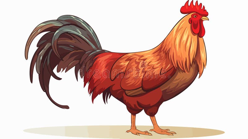 Chicken Drawing stock vector. Illustration of chicken - 345278138