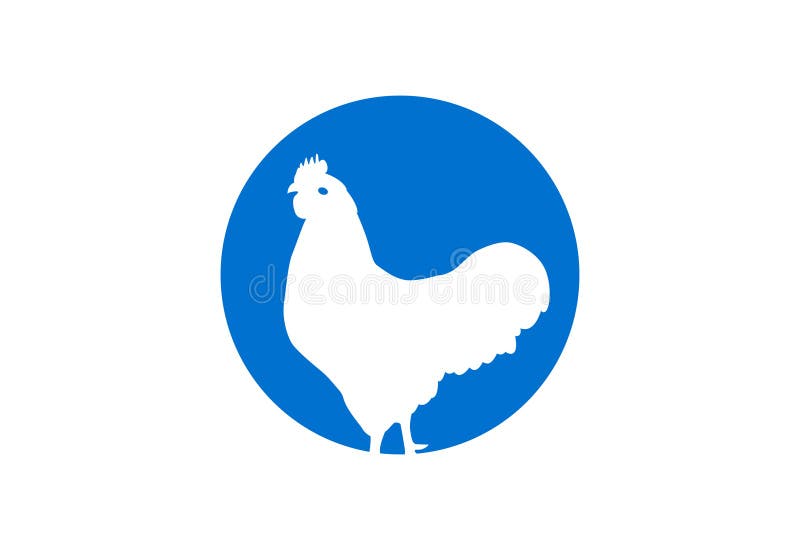 Chicken Logo Design. Farm, Hen, Fowl Icon, Vector Illustration Stock ...
