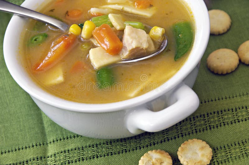 7,378 Warm Chicken Vegetable Soup Stock Photos - Free & Royalty-Free ...