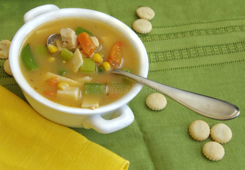 7,378 Warm Chicken Vegetable Soup Stock Photos - Free & Royalty-Free ...