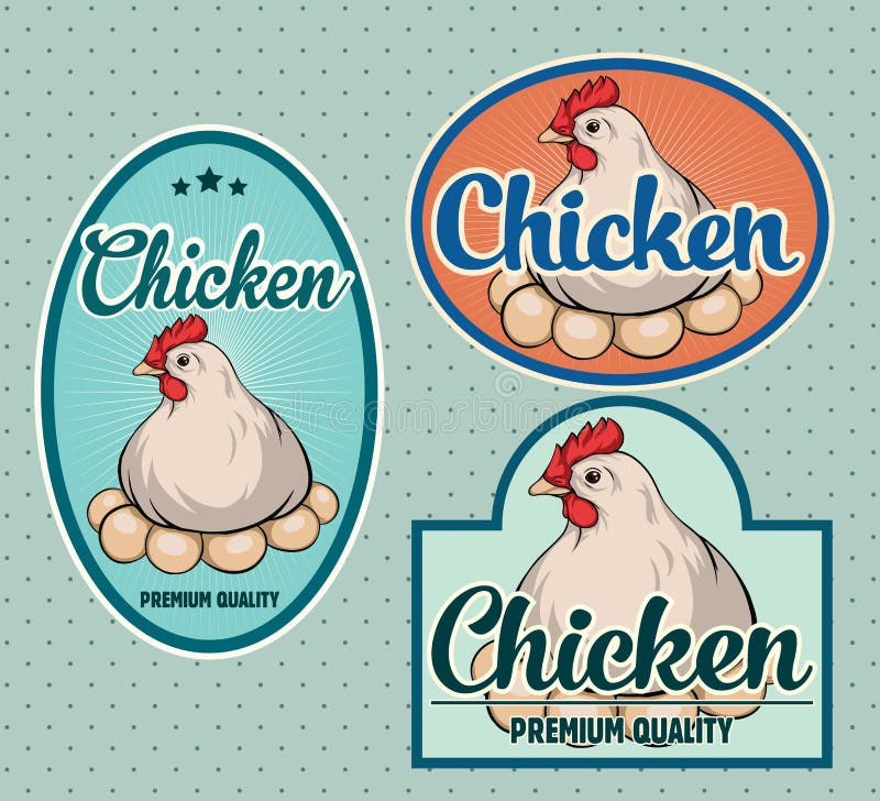 PET FOOD VERTICAL LABELS stock vector. Illustration of graphic - 40919417