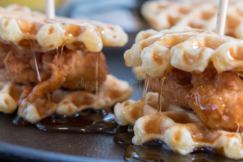 Fried Chicken Waffles Slider Stock Photos - Free & Royalty-Free Stock ...