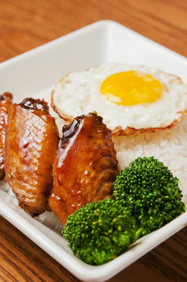 Chicken wings and egg stock image. Image of cabbage, asian - 27552767