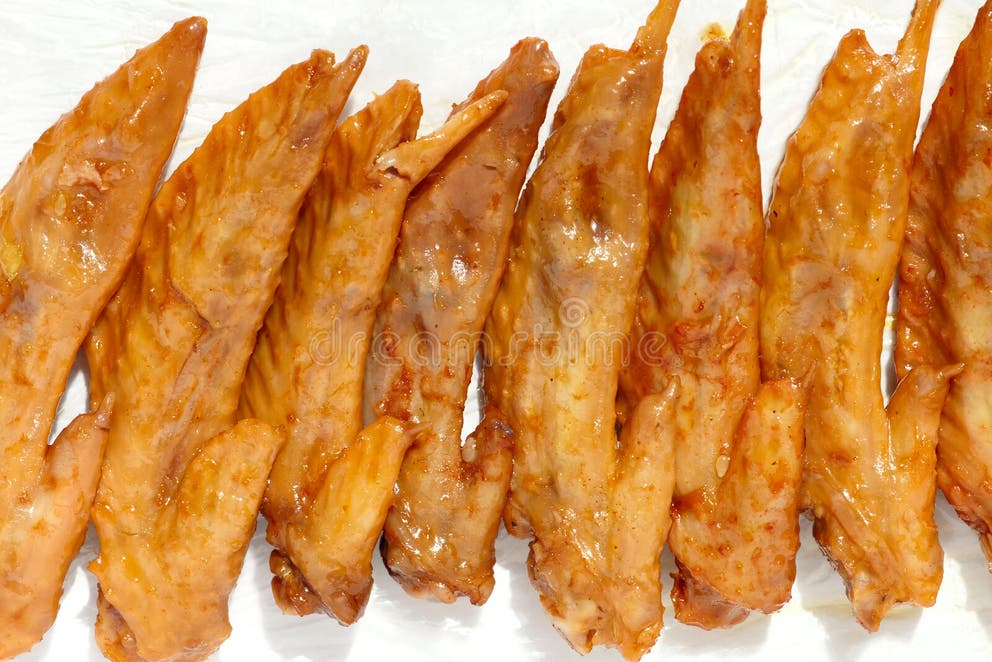 Chicken wings tip stock photo. Image of food, macro, wings - 18987758