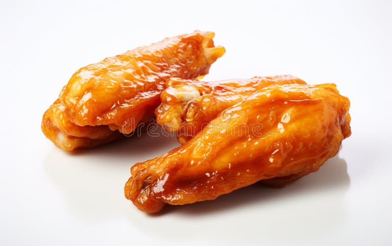 Chicken Wings on Transparent Background -Generative Ai Stock ...