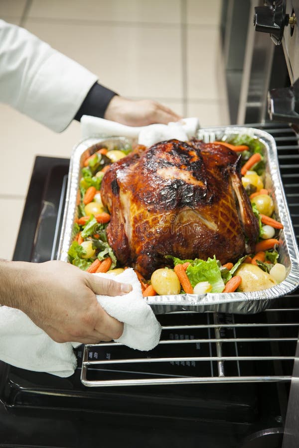 Chickens roasted stock photo. Image of delicious, poultry - 96896956