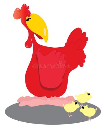 Little Red Hen Stock Illustrations – 601 Little Red Hen Stock ...