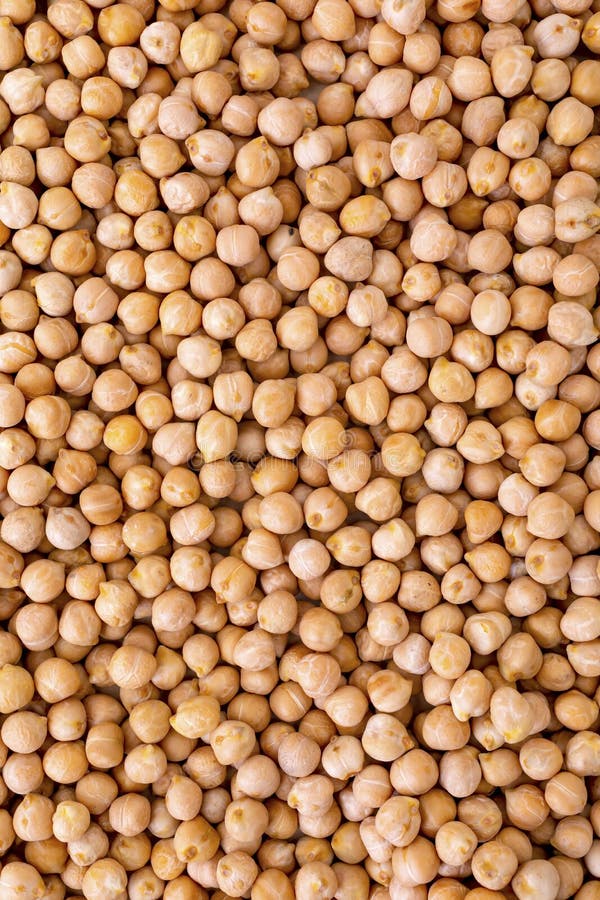 Chickpeas Close Up in the Air on a White Background Stock Photo - Image ...