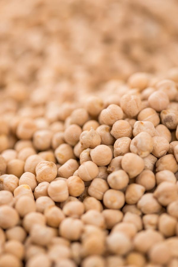 Chickpeas Close-up Shot, Selective Focus Stock Image - Image of ...