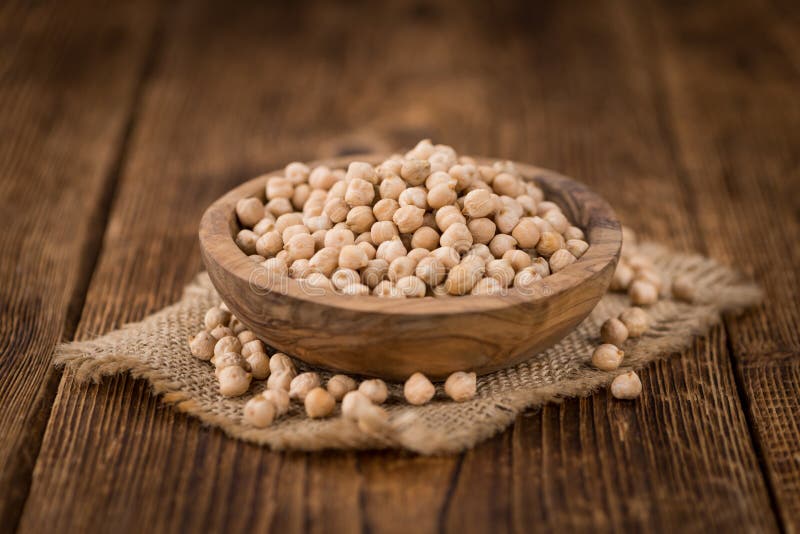 Chickpeas Close-up Shot, Selective Focus Stock Image - Image of ...